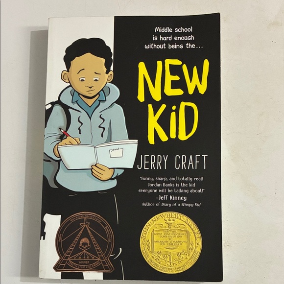 Other | New Kid By Jerry Craft Illustrated Kids Book With Black And ...